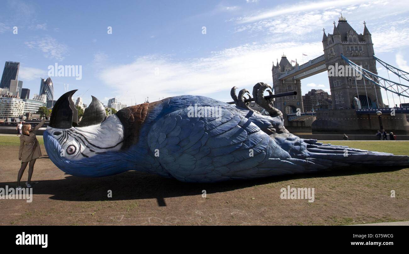 s South Bank to promote the live broadcast of the final Monty Python ...