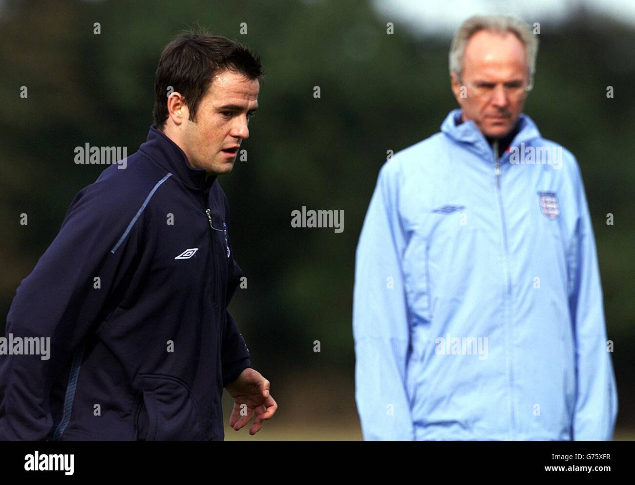 Sven goran eriksson david thompson hi-res stock photography and images ...