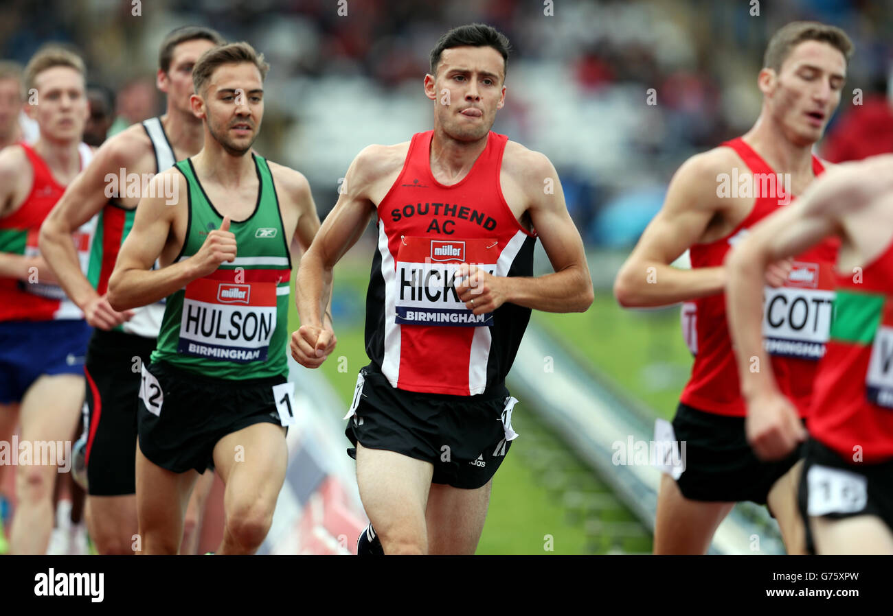 Day one british championships alexander stadium hi-res stock ...