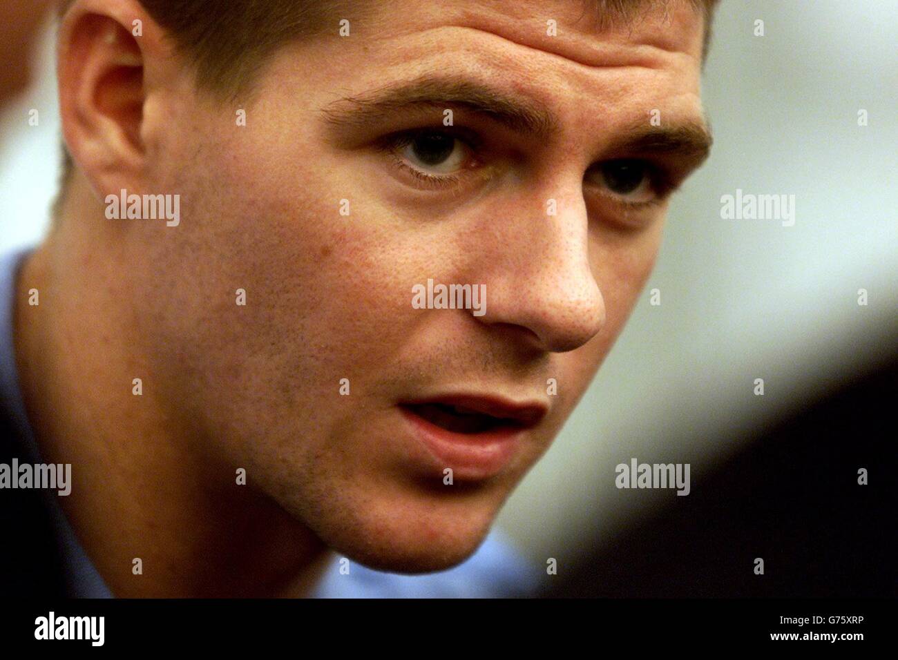 Sport football head head shot semi profile hi-res stock photography and ...