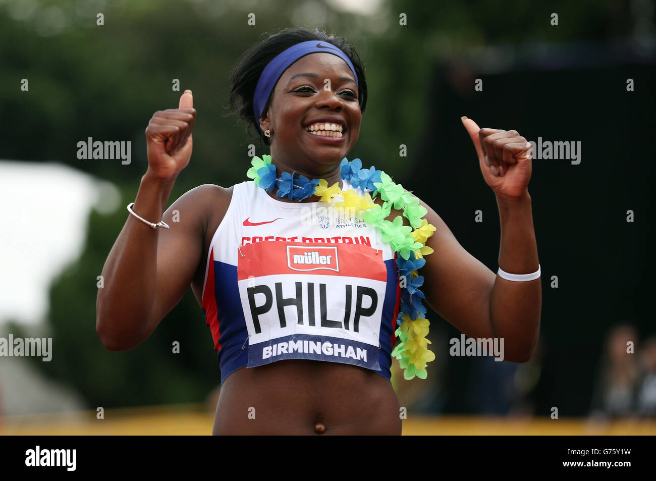 Asha philip 100m day one british championships alexander stadium hi-res ...