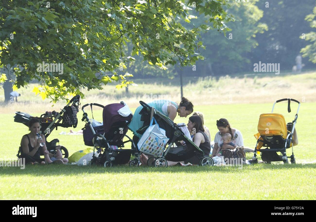 London as temperatures across many southern parts of england hi-res ...
