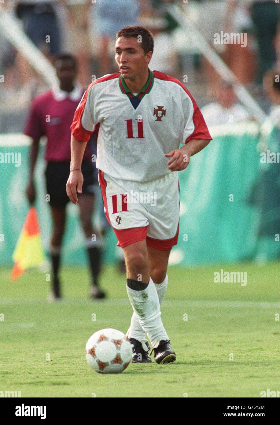 Olympic Games Atlanta. Soccer. Argentina v Portugal. Rui Jorge ...