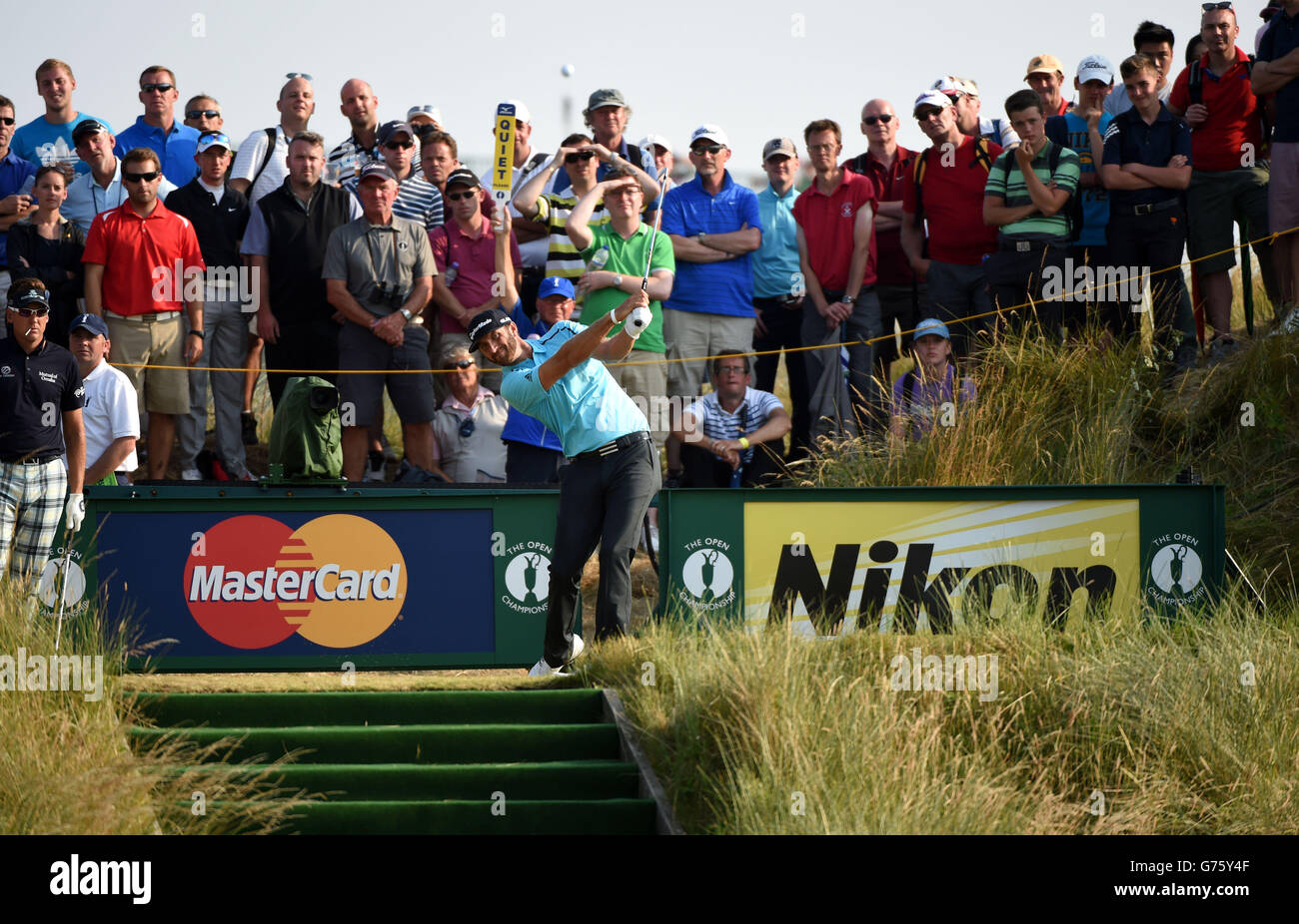 Golf - The Open Championship 2014 - Day Two - Royal Liverpool Golf Club ...