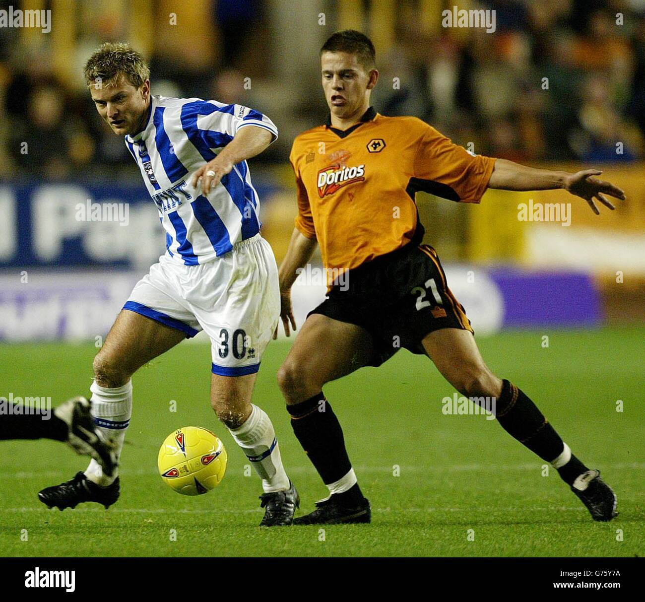 During the nationwide division one game at molineux hi-res stock ...