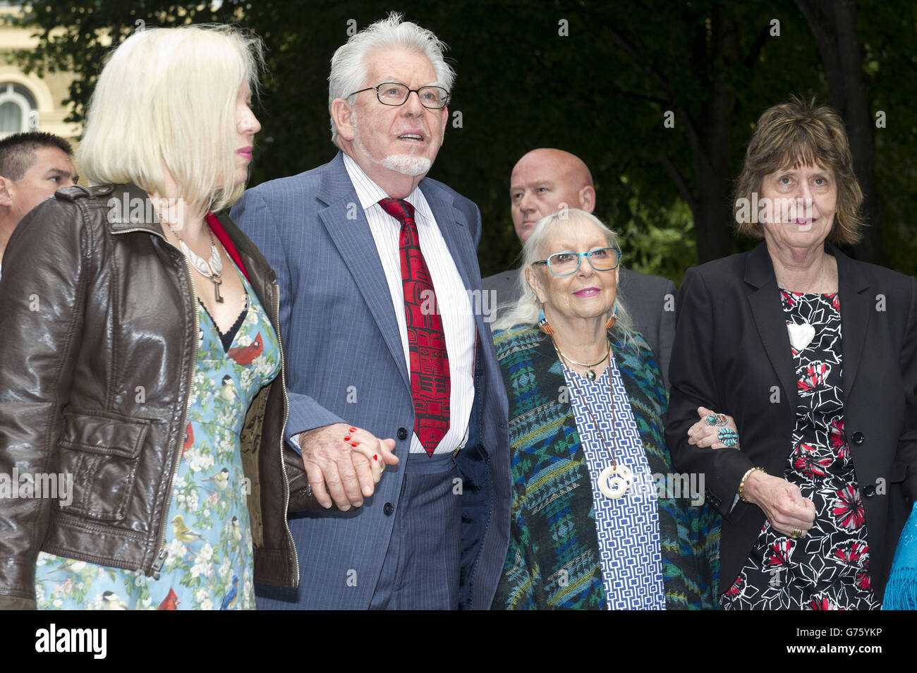 Veteran entertainer Rolf Harris arrives at Southwark Crown Court ...