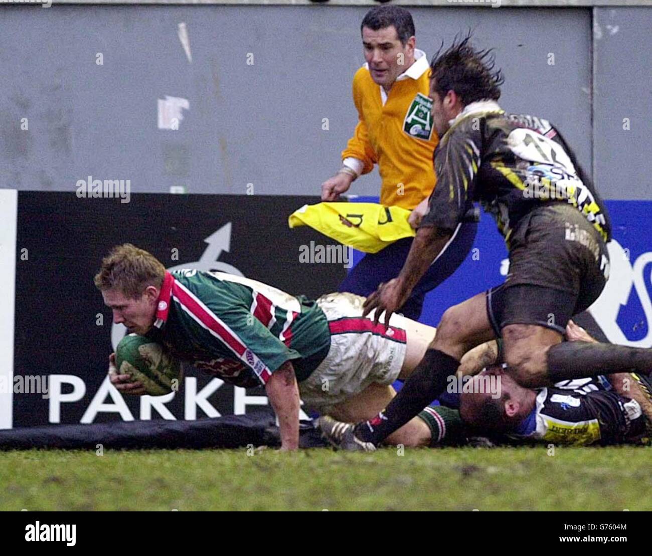 Leicester v Calvisano Stock Photo - Alamy