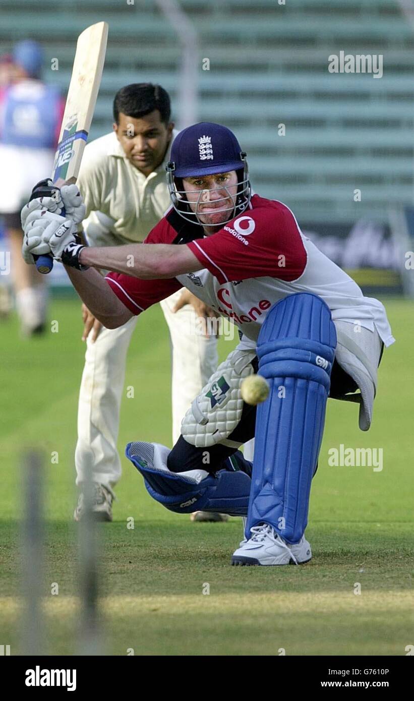 During practice at the wankhede stadium hi-res stock photography and ...