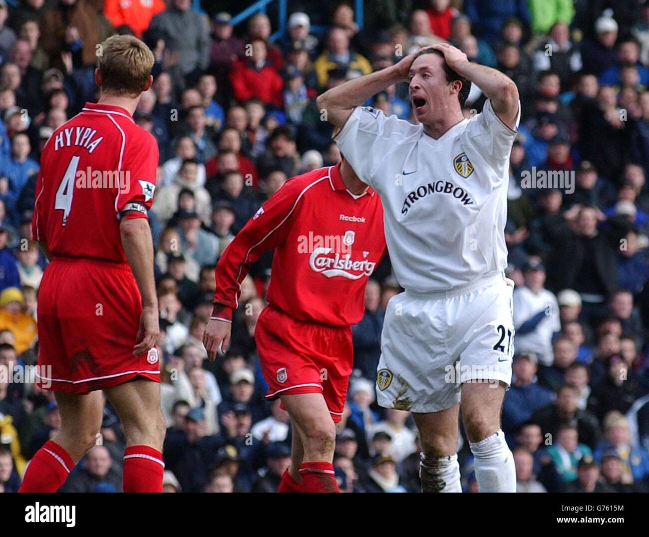 Leeds v Liverpool Stock Photo - Alamy