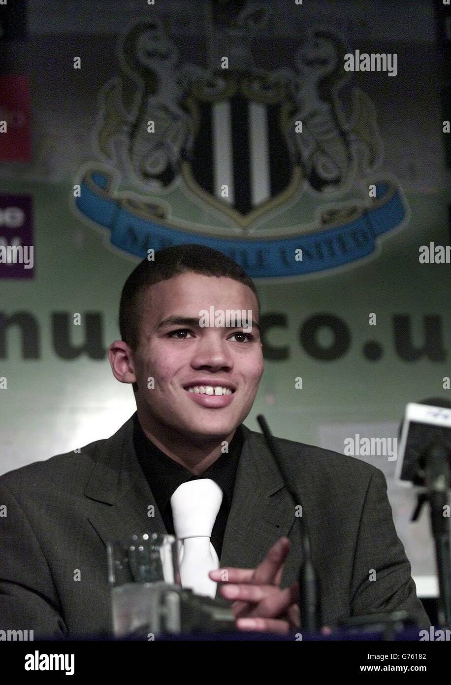 Jermaine Jenas - Newcastle United Stock Photo - Alamy