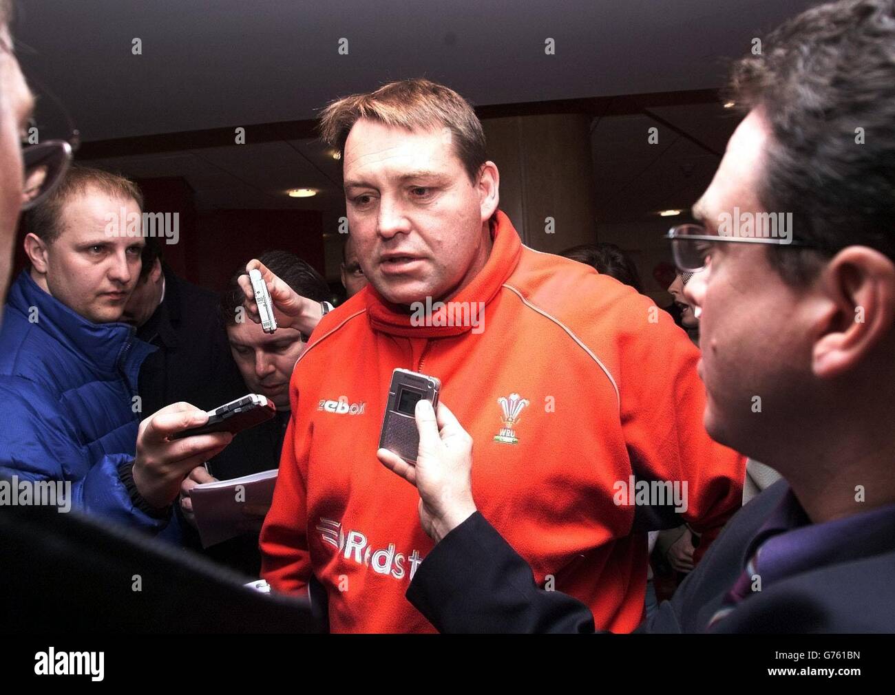 Wales Steve Hansen Stock Photo - Alamy