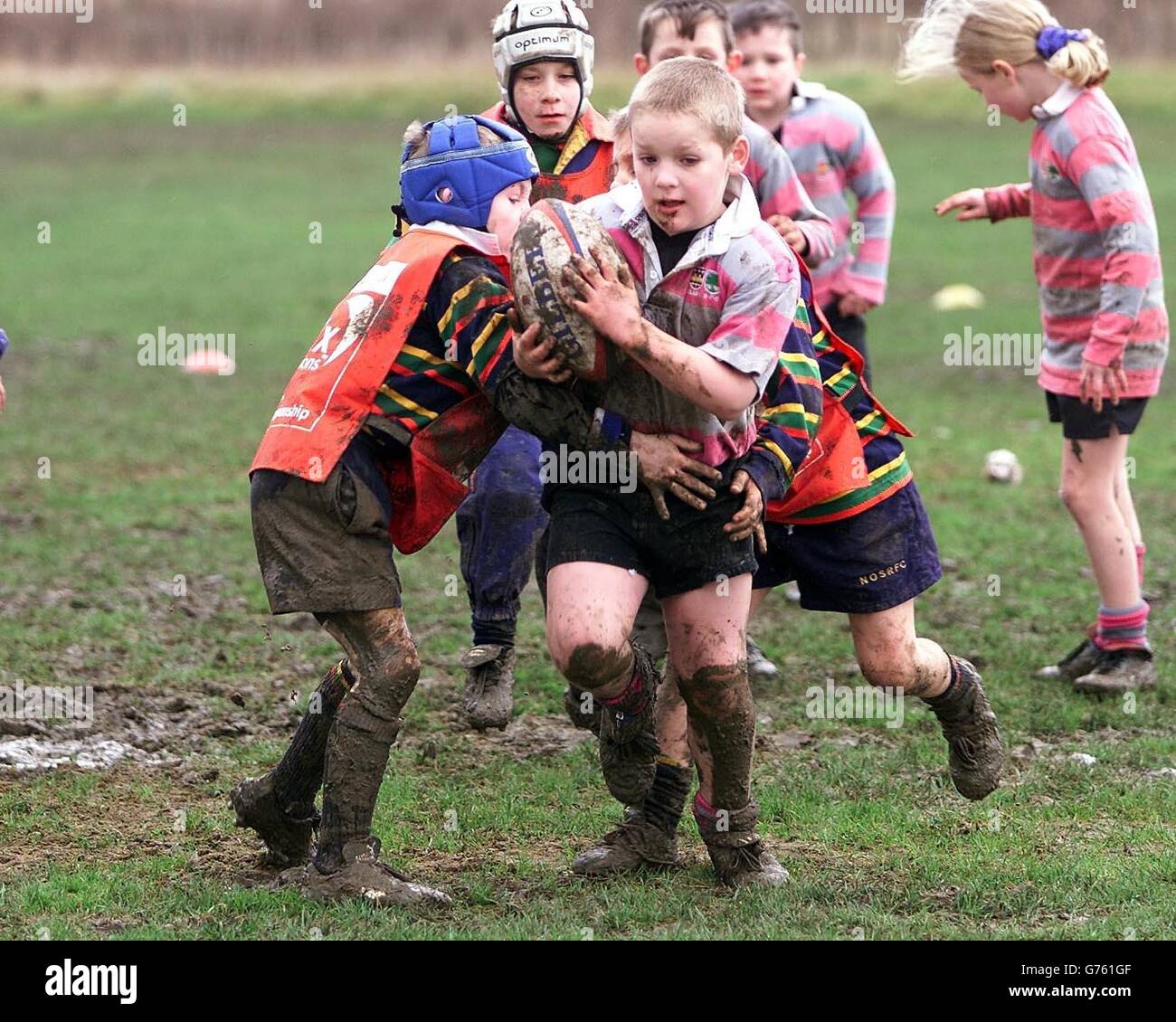 Lloyds TSB Mini Rugby Festival Stock Photo - Alamy