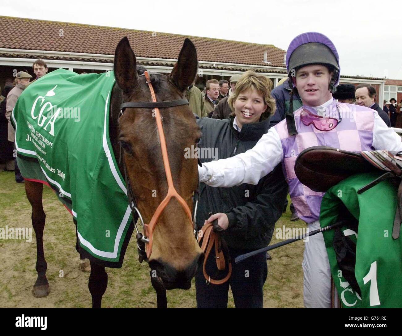 Racing from Wincanton Stock Photo - Alamy
