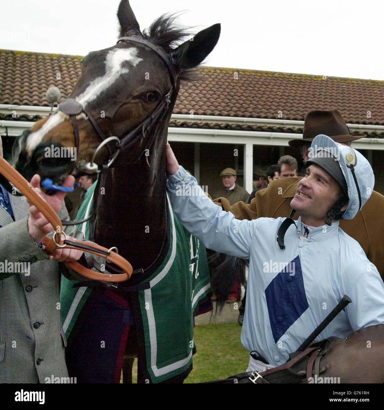 Horseracing from Wincanton Stock Photo - Alamy