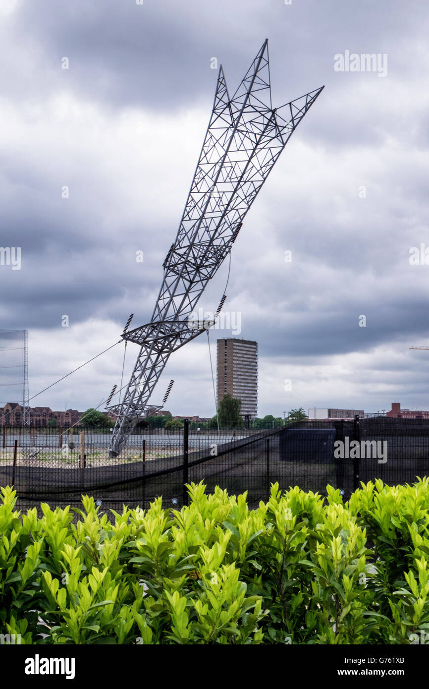 Inverted pylon hi-res stock photography and images - Alamy
