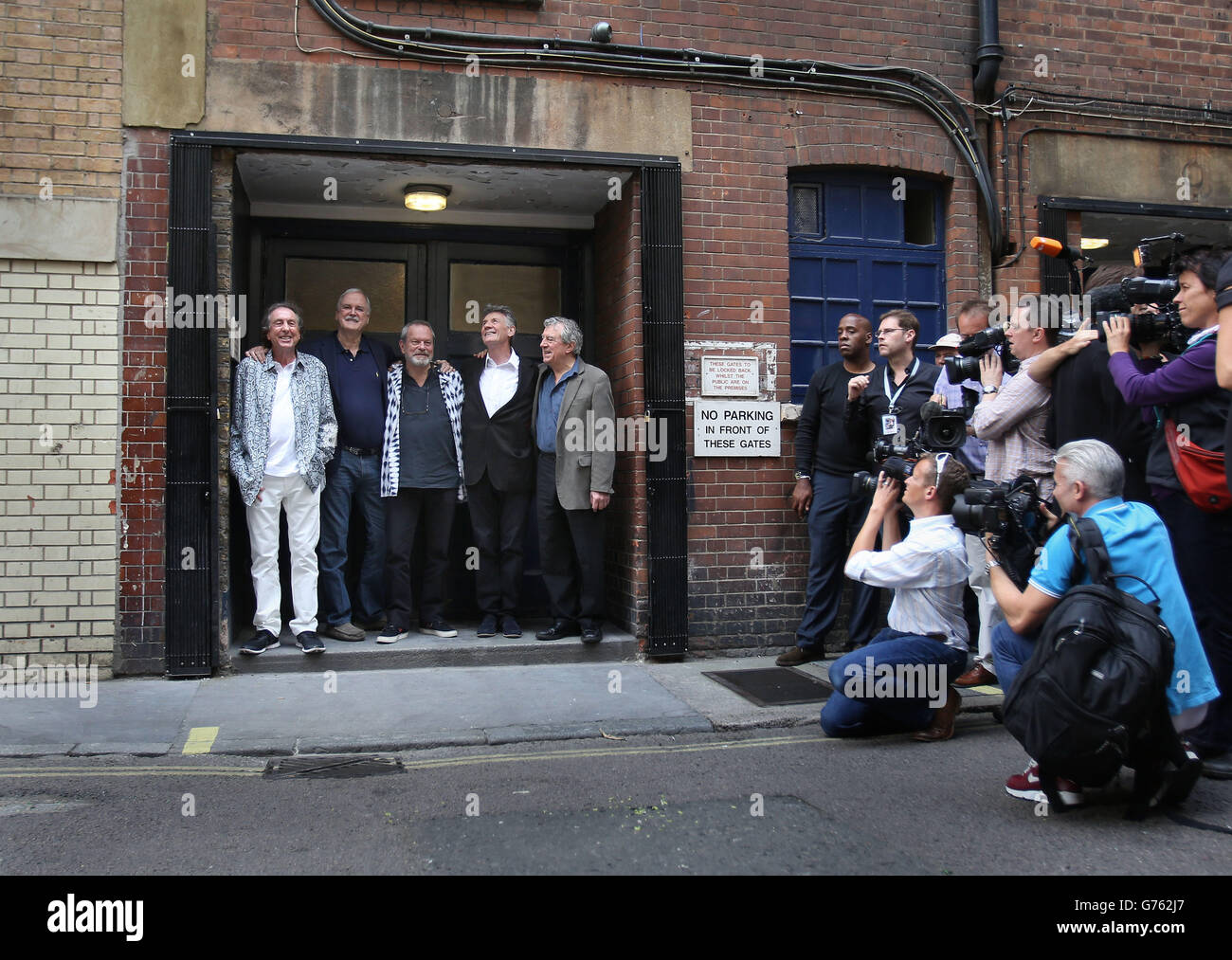 Monty Python photocall - London Stock Photo - Alamy