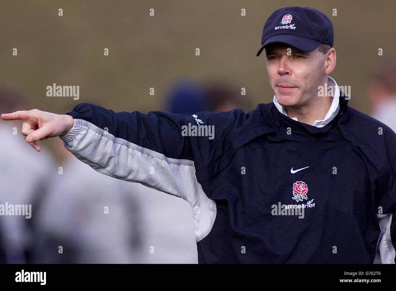 England Rugby Coach Clive Woodward Stock Photo - Alamy