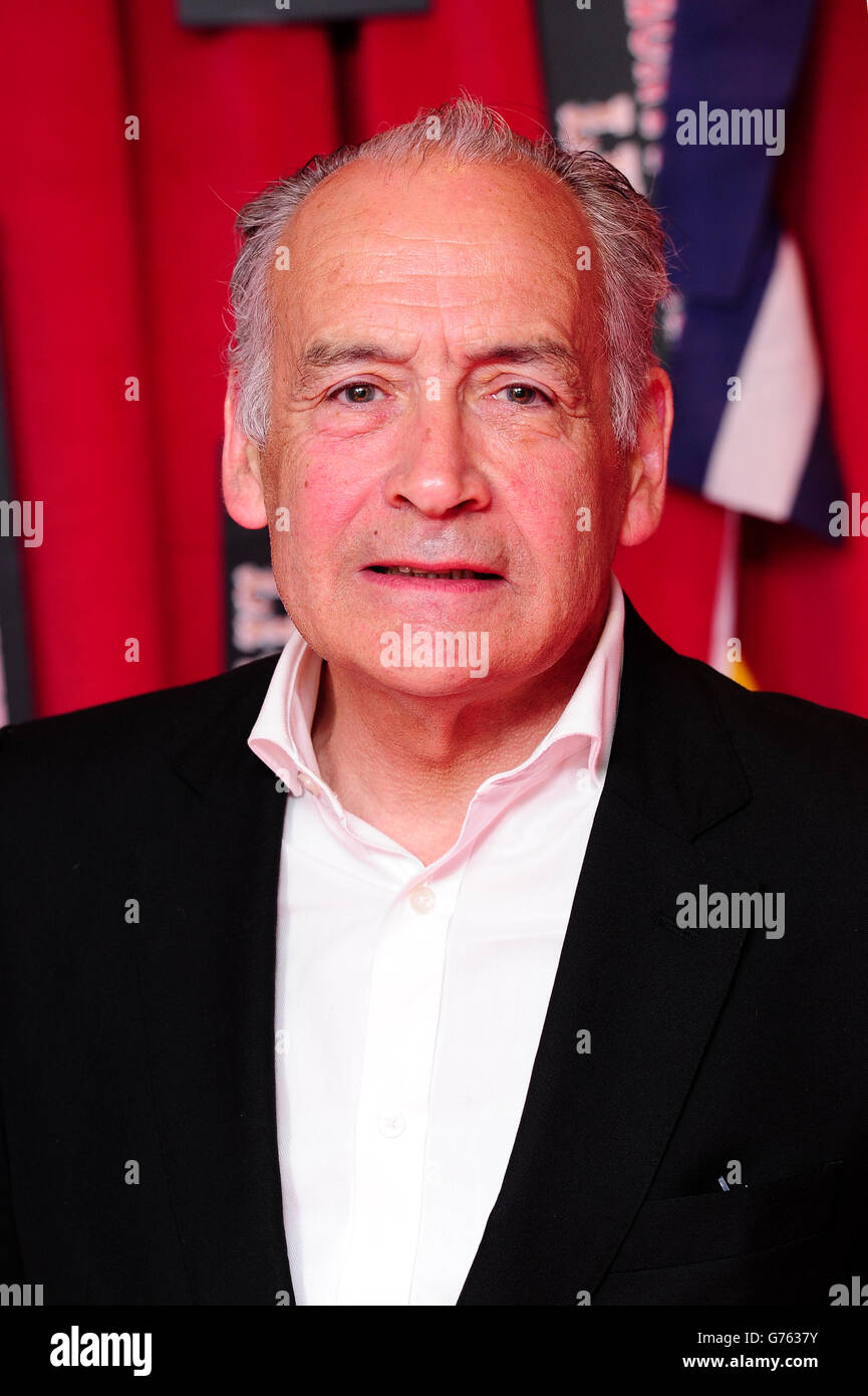 Alastair Stewart arriving for the first night performance of the Monty ...
