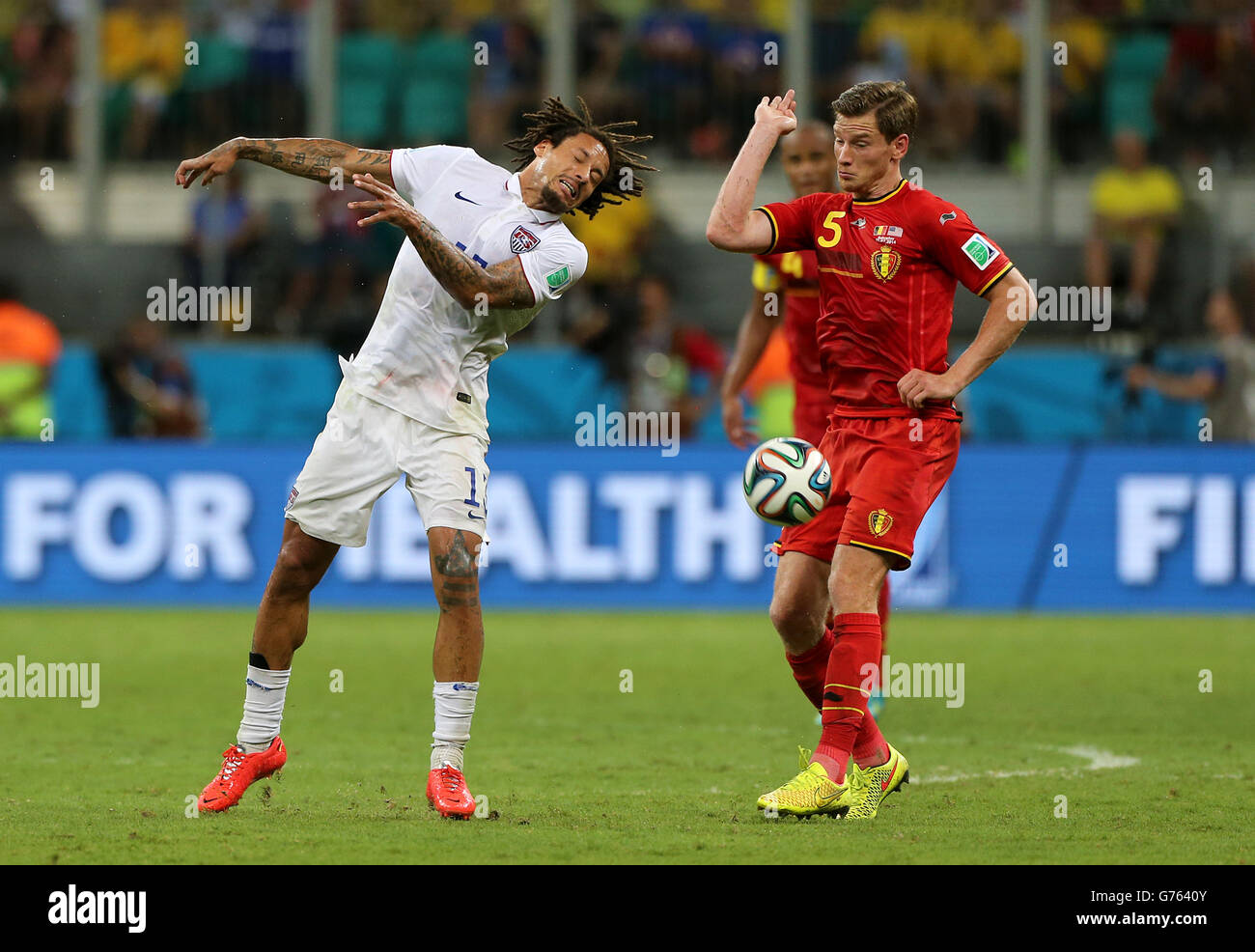 Soccer - FIFA World Cup 2014 - Round of 16 - Belgium v USA - Arena ...
