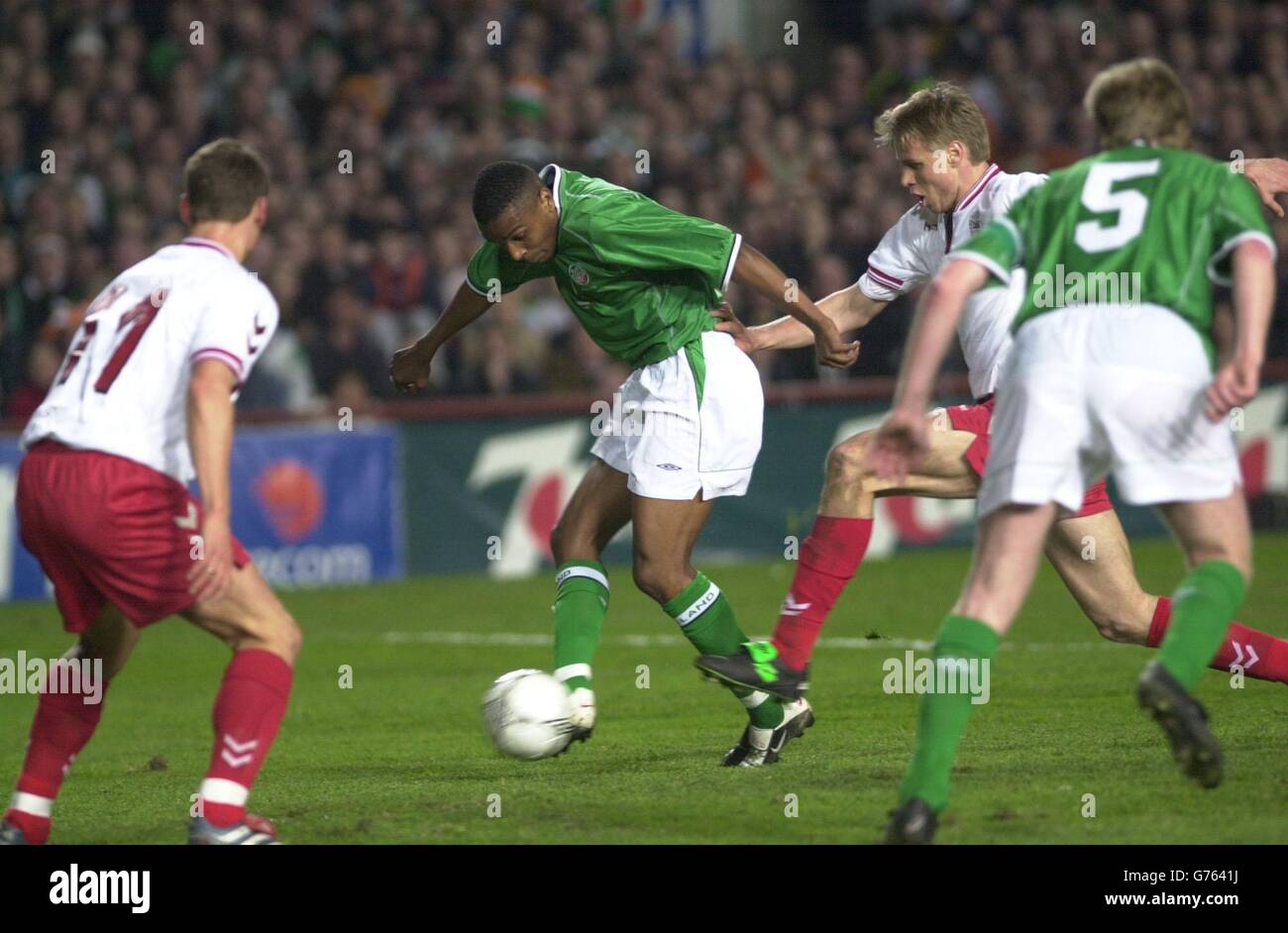Ireland v Denmark Stock Photo - Alamy