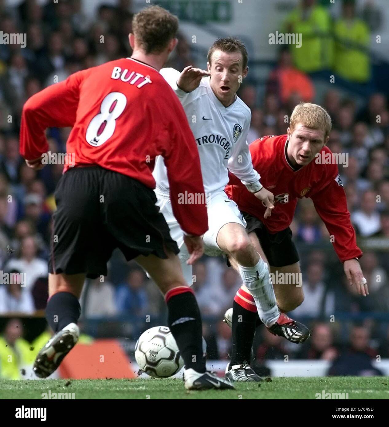 Leeds v Manchester United Stock Photo - Alamy