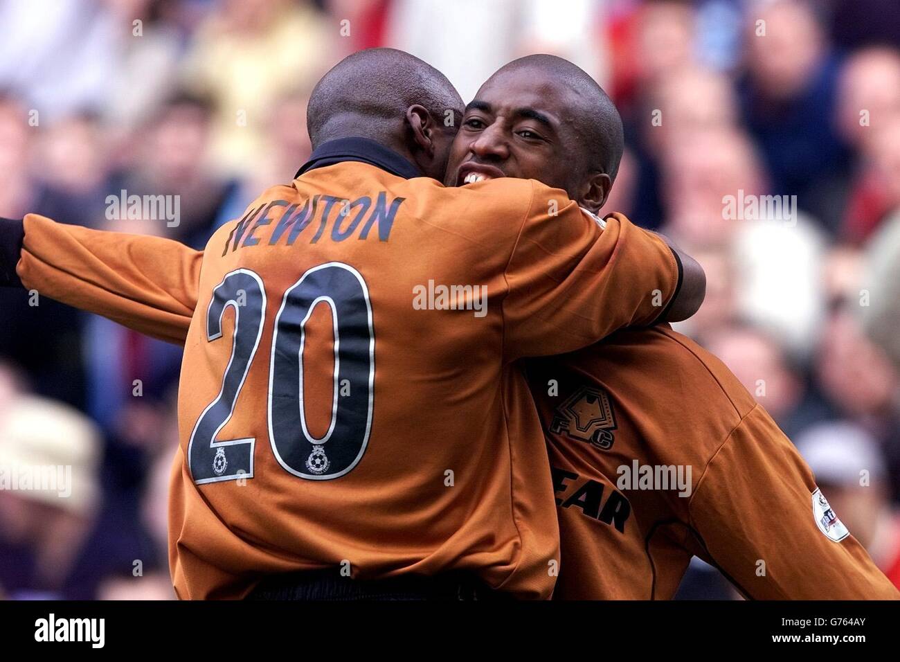 Wolverhampton Wanderers' Dean Sturridge celebrates scoring his second ...