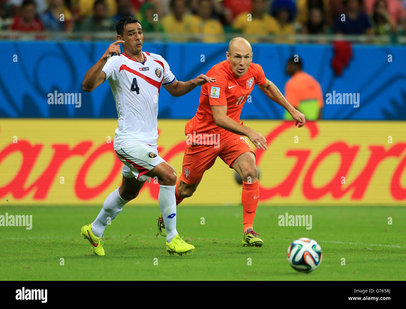 Soccer - FIFA World Cup 2014 - Quarter Final - Netherlands v Costa Rica ...