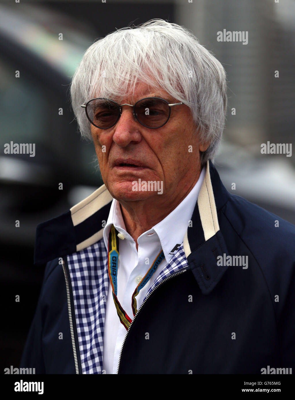 President and CEO of Formula One Management Bernie Ecclestone during ...
