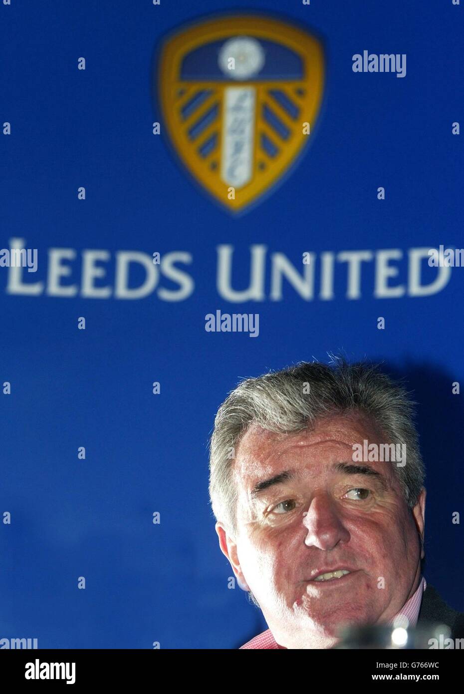 Terry Venables - New Leeds manager Stock Photo - Alamy