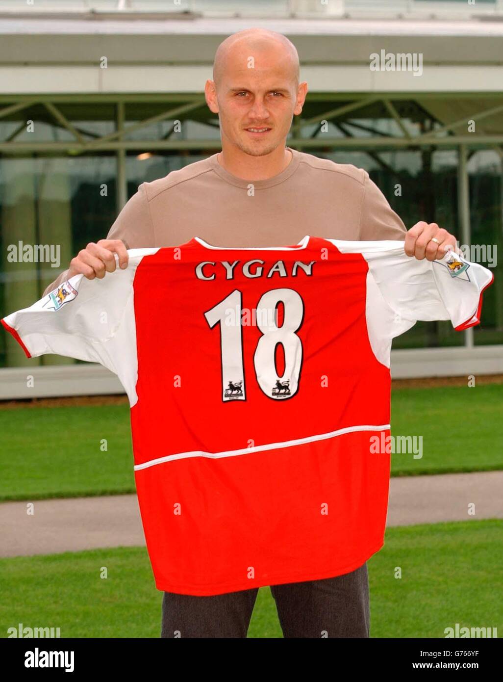 Arsenals new signing pascal cygan hi-res stock photography and images ...