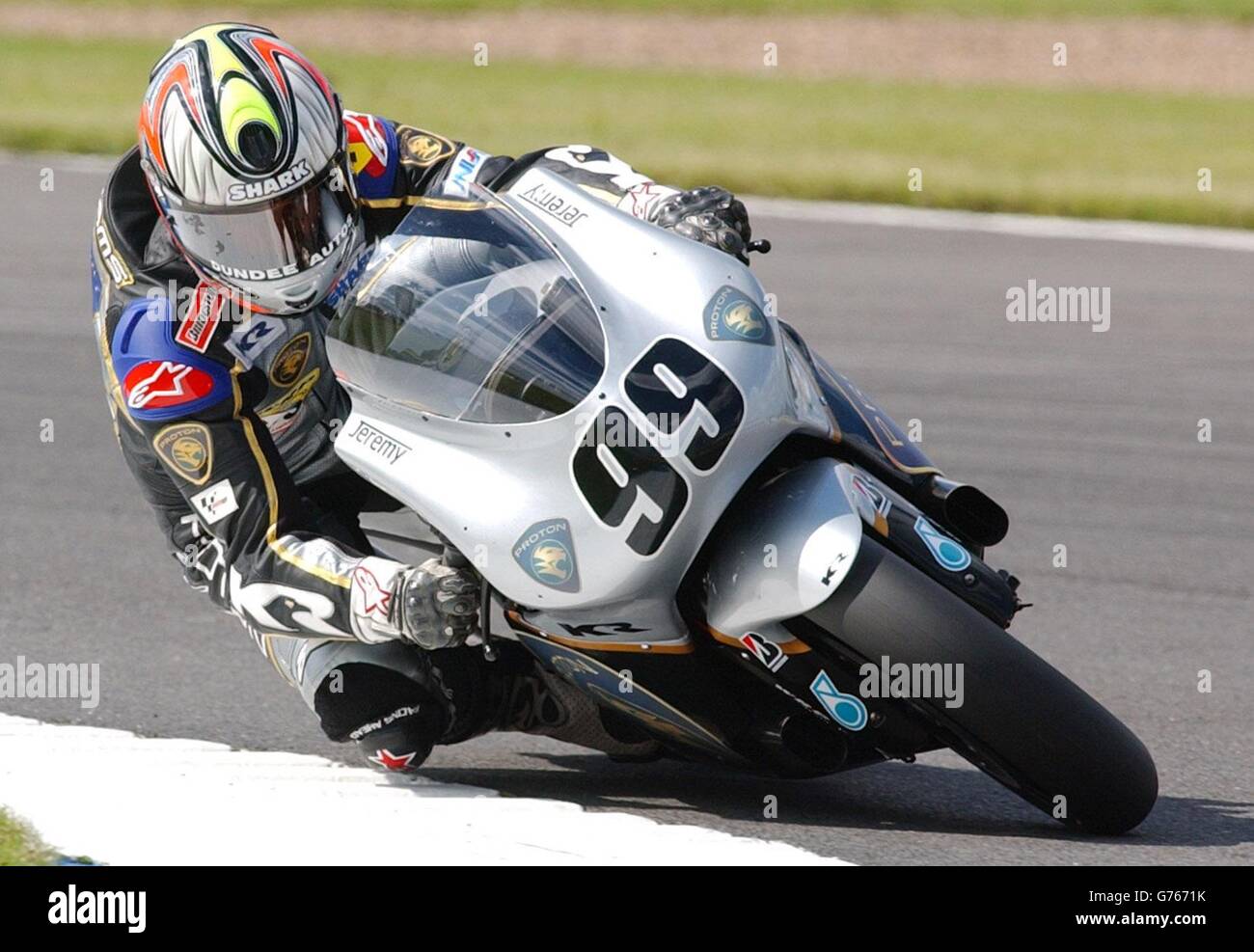 Great Britain's and Pronto team KR rider Jeremy Williams during MotoGP ...