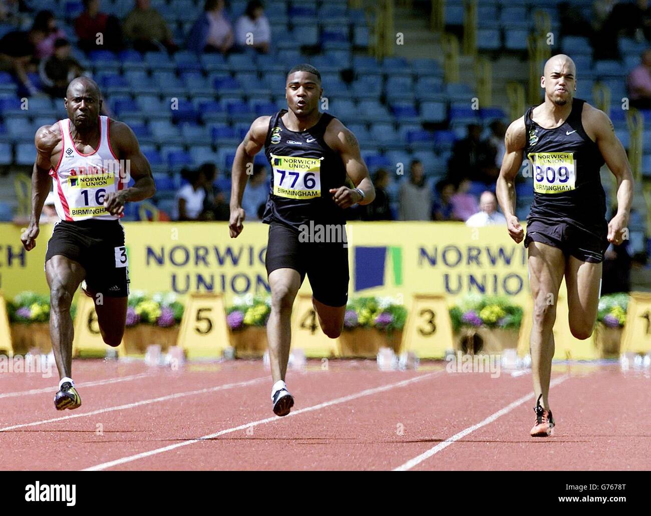 Sport athletics action mark lewis francis hi-res stock photography and ...
