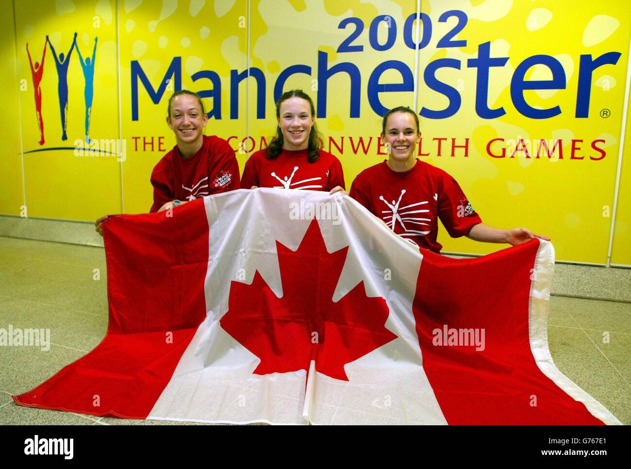 Members of the Canadian gymnastics squad Stock Photo - Alamy