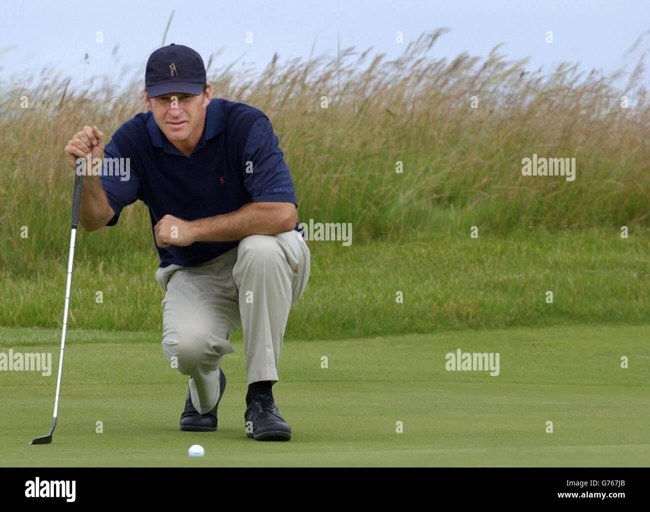 Nick faldo on the putting green hi-res stock photography and images - Alamy