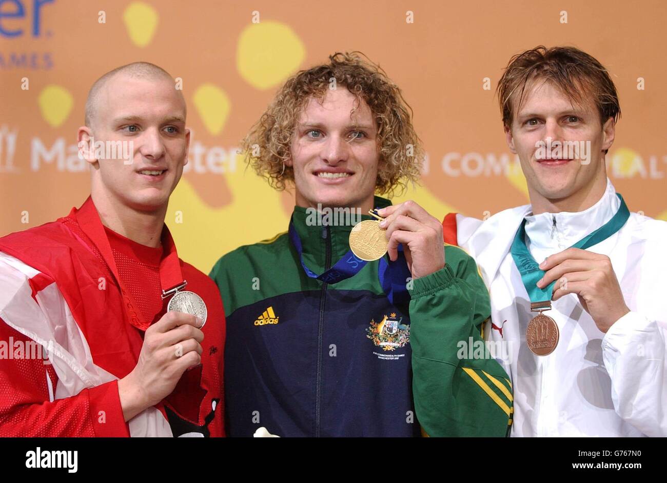 Australia's Justin Norris after winning gold with Canada's Brian ...