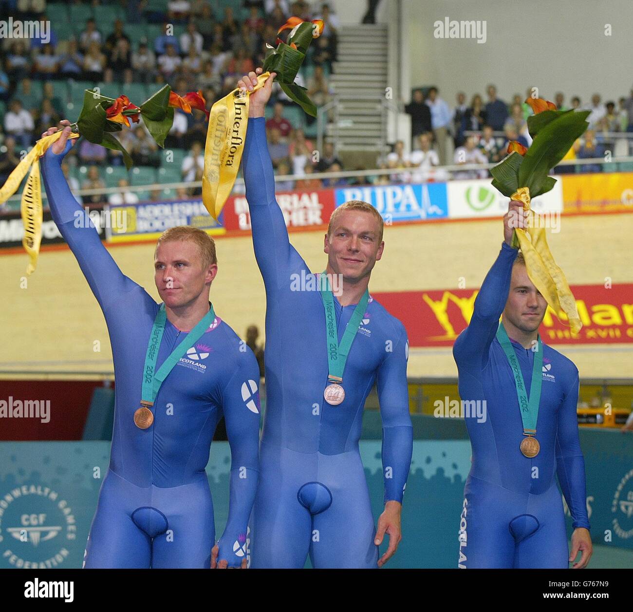 Scotland Team Sprint Commonwealth Games Stock Photo - Alamy