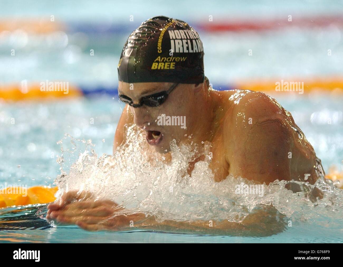 Andrew Bree - 200m Breaststroke - Commonwealth Games Stock Photo - Alamy
