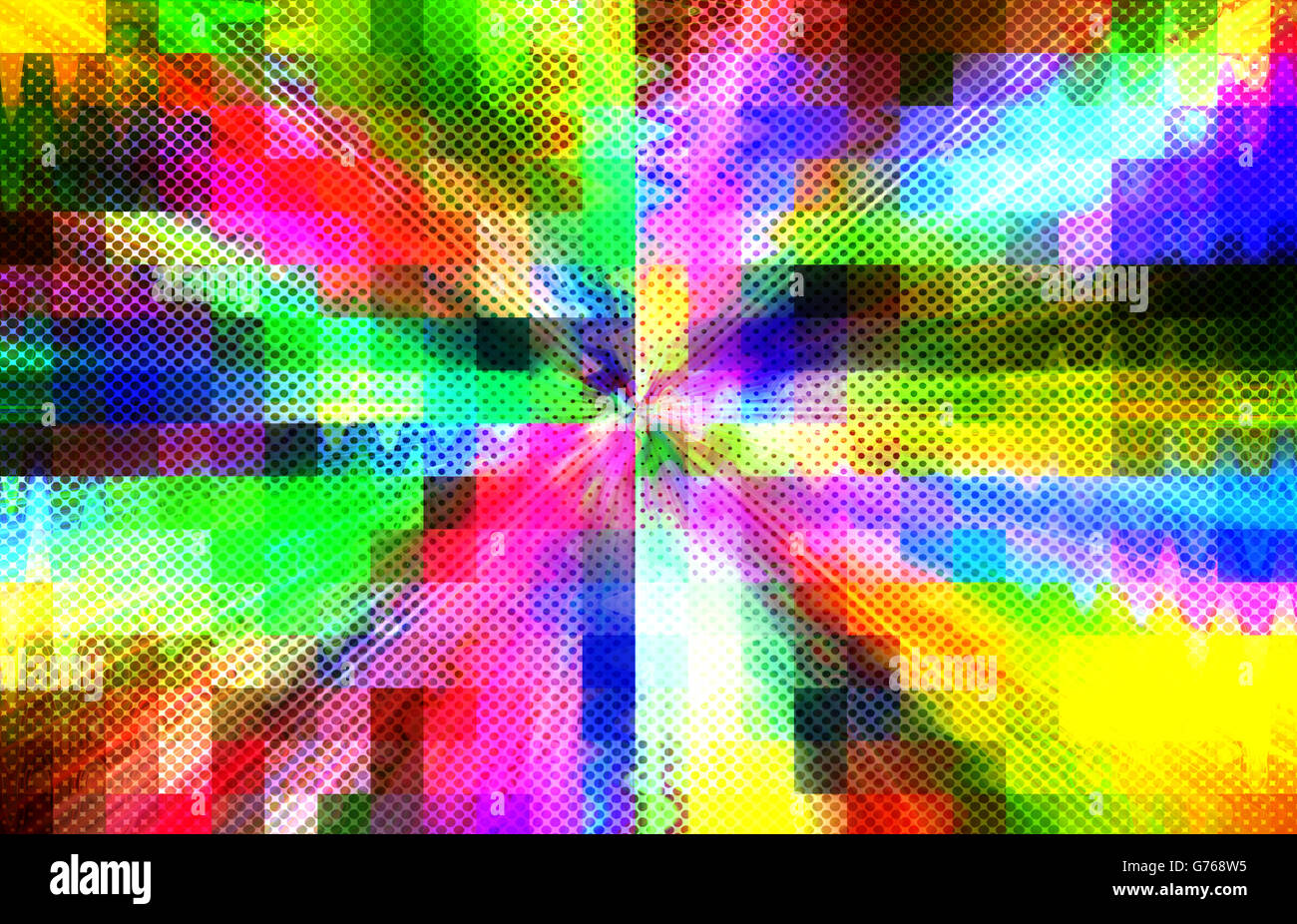 abstract multicolor background with motion block blur Stock Photo - Alamy