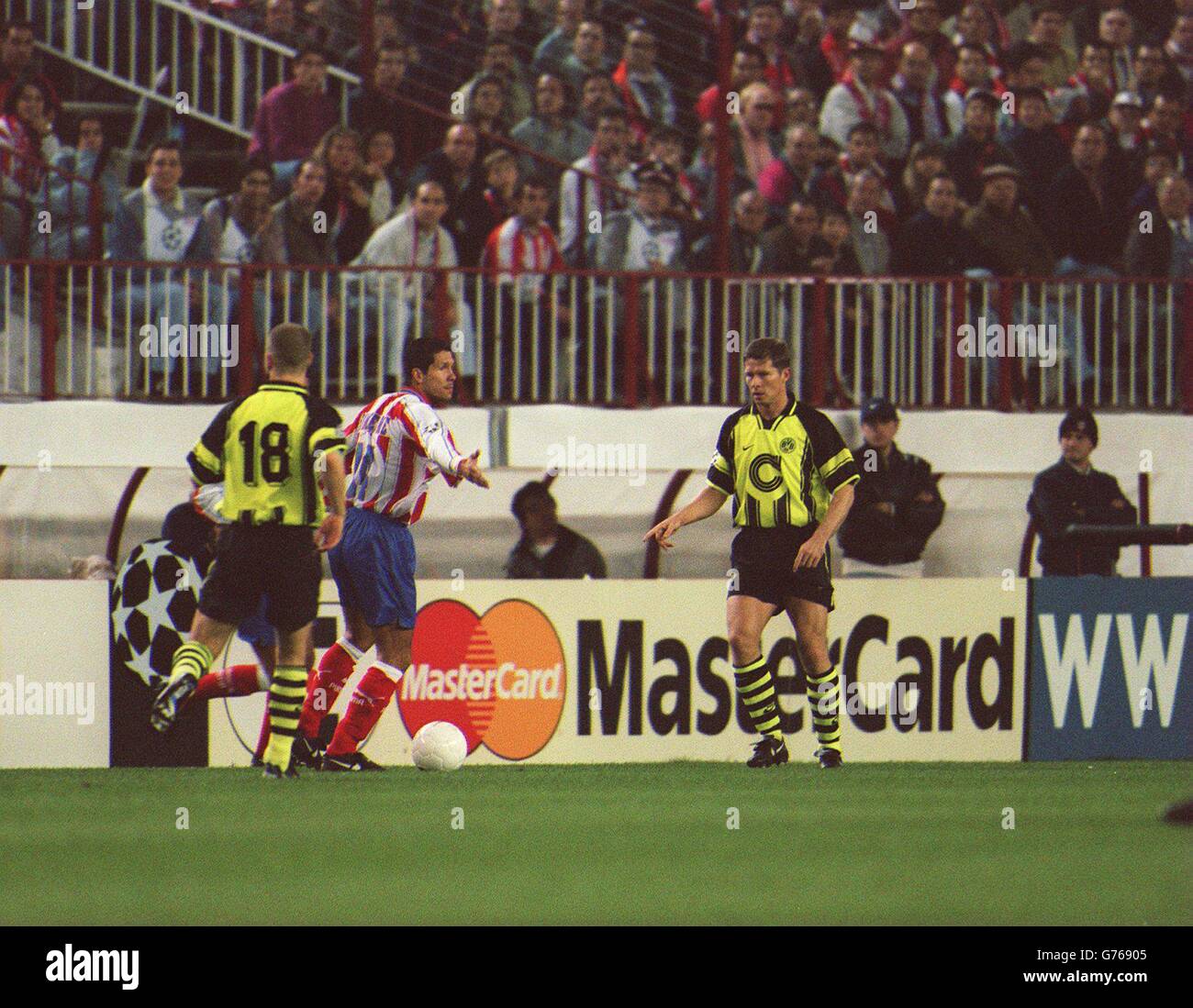 Soccer. UEFA Champions League. Atletico Madrid v Borussia Dortmund ...