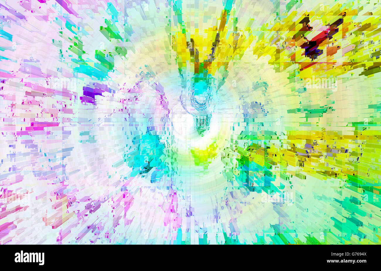 abstract multicolor background with motion block blur Stock Photo - Alamy