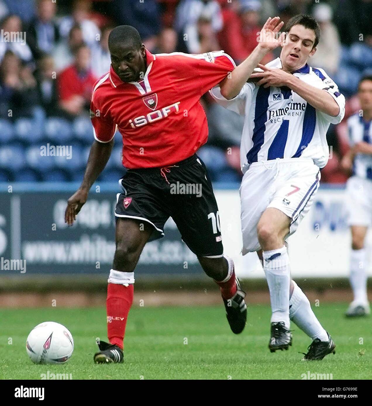 Nationwide division two game alfred mcalpine stadium hi-res stock ...