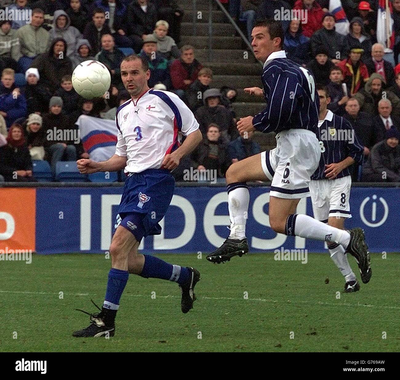 Faroe Island v Scotland - Barry Ferguson Stock Photo - Alamy