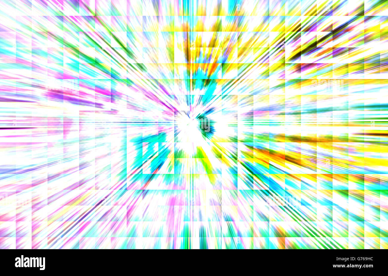 abstract multicolor background with motion block blur Stock Photo - Alamy