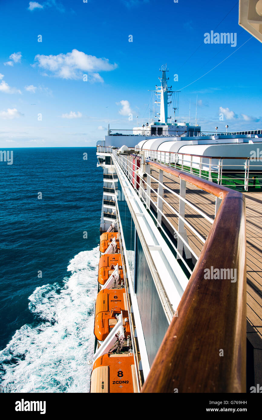 Deck view ship arcadia hi-res stock photography and images - Alamy