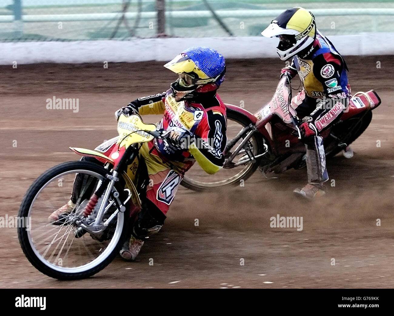 Adam Shields Belle Vue Speedway Stock Photo - Alamy