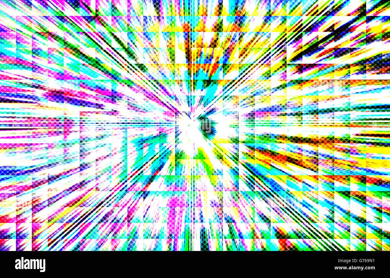 abstract multicolor background with motion block blur Stock Photo - Alamy