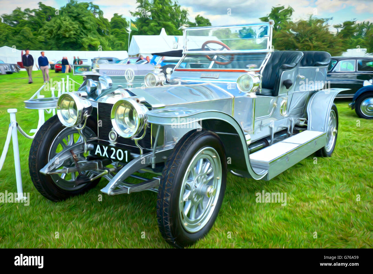 Rolls Royce Silver Ghost Stock Photo - Alamy