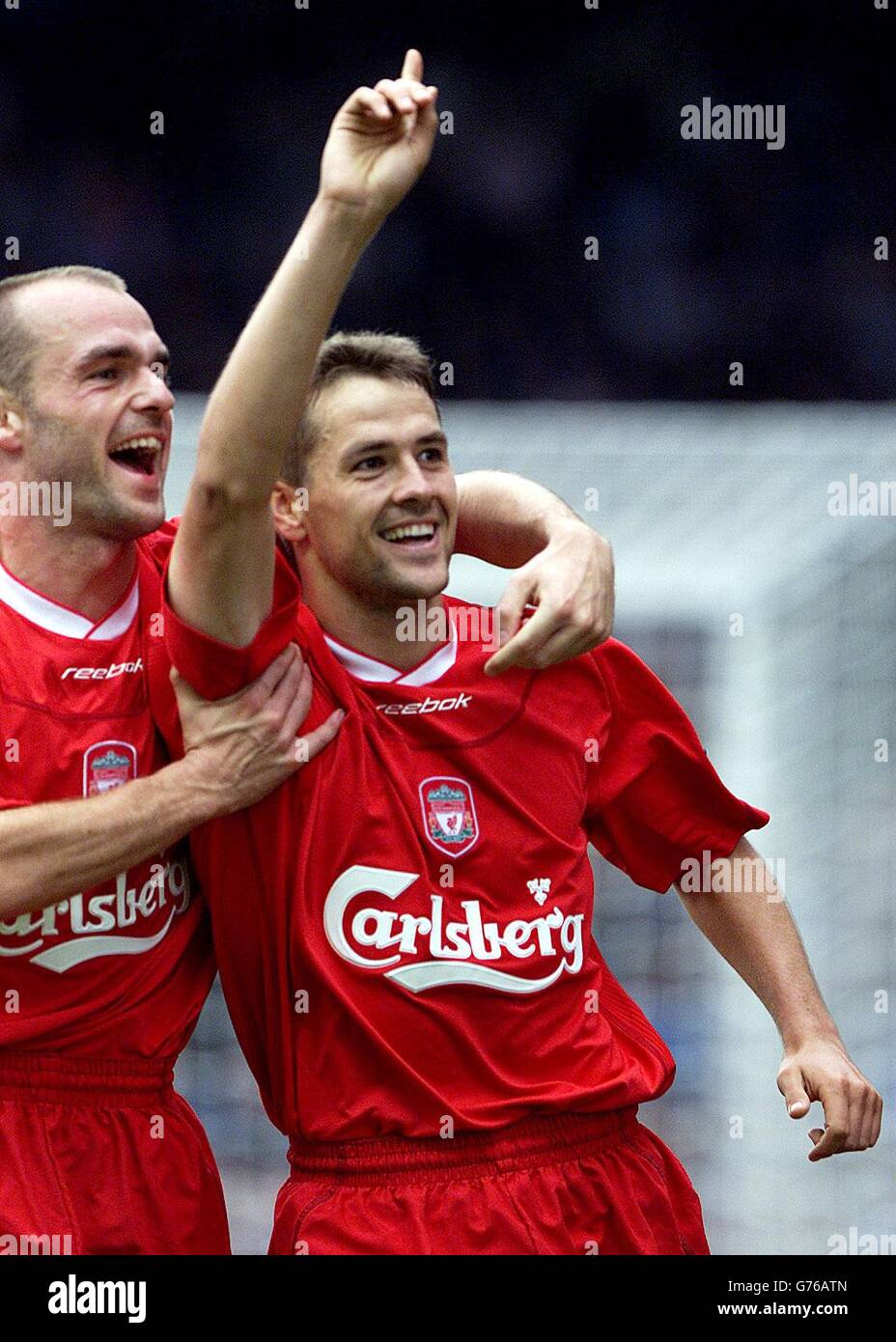 Michael owen goal manchester city hi-res stock photography and images ...