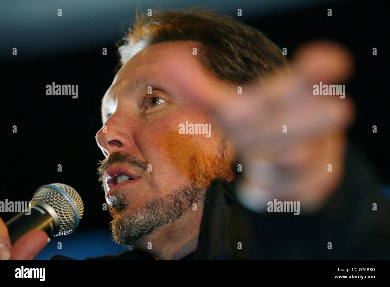 Larry ellison hi-res stock photography and images - Alamy