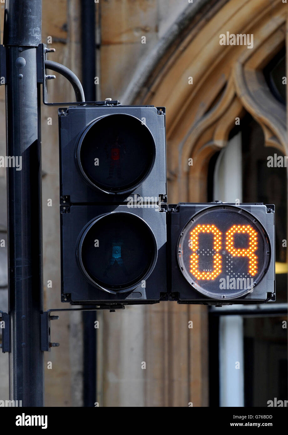 Pedestrian countdown crossings - stock Stock Photo - Alamy
